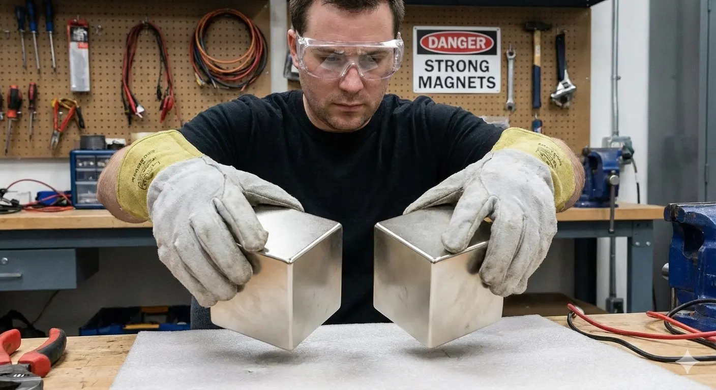 Neodymium Magnet Safety Tips: Safe Handling of the World’s Strongest ...