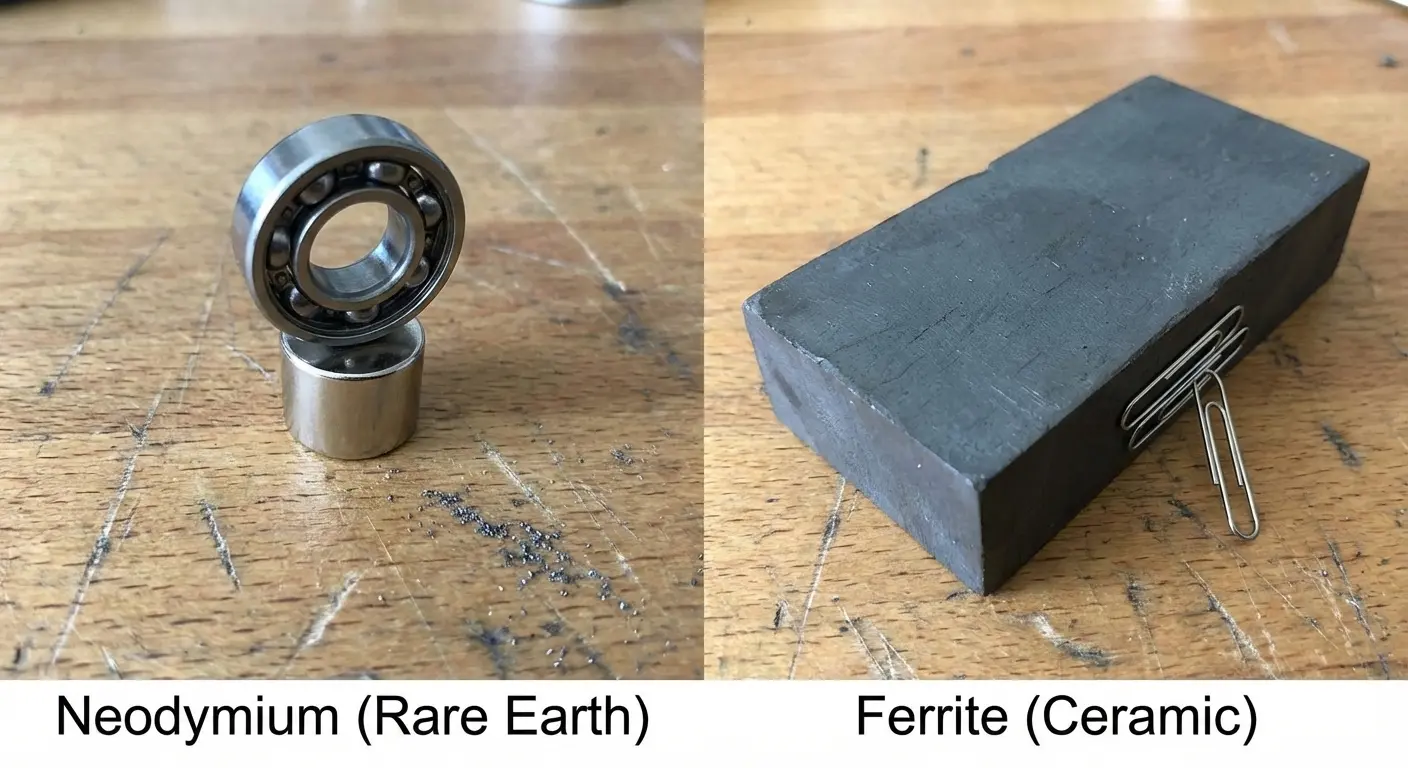 Aimants aux terres rares vs aimants en ferrite : principales ...