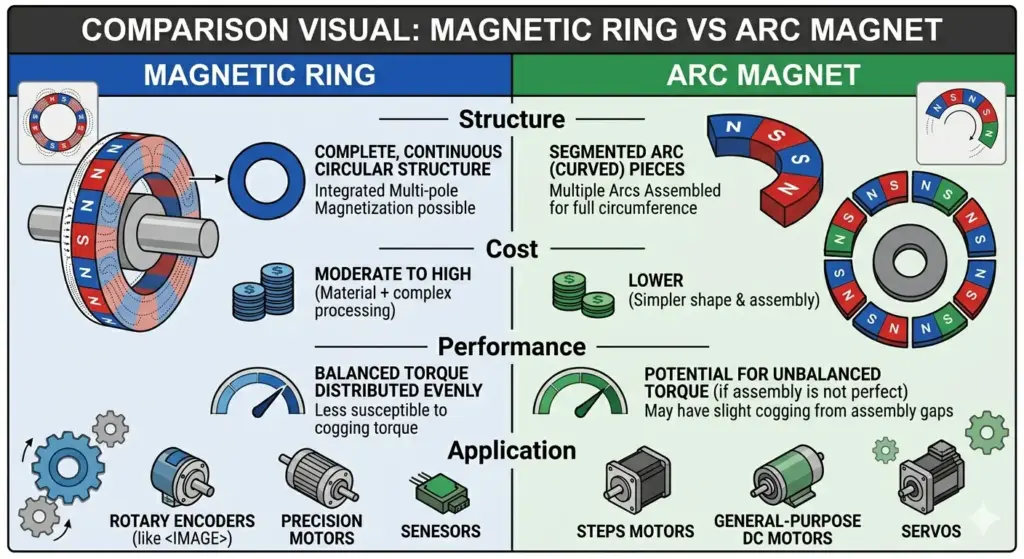 Magnetic Rings vs Arc Magnets in Sensors: Applications, Benefits ...